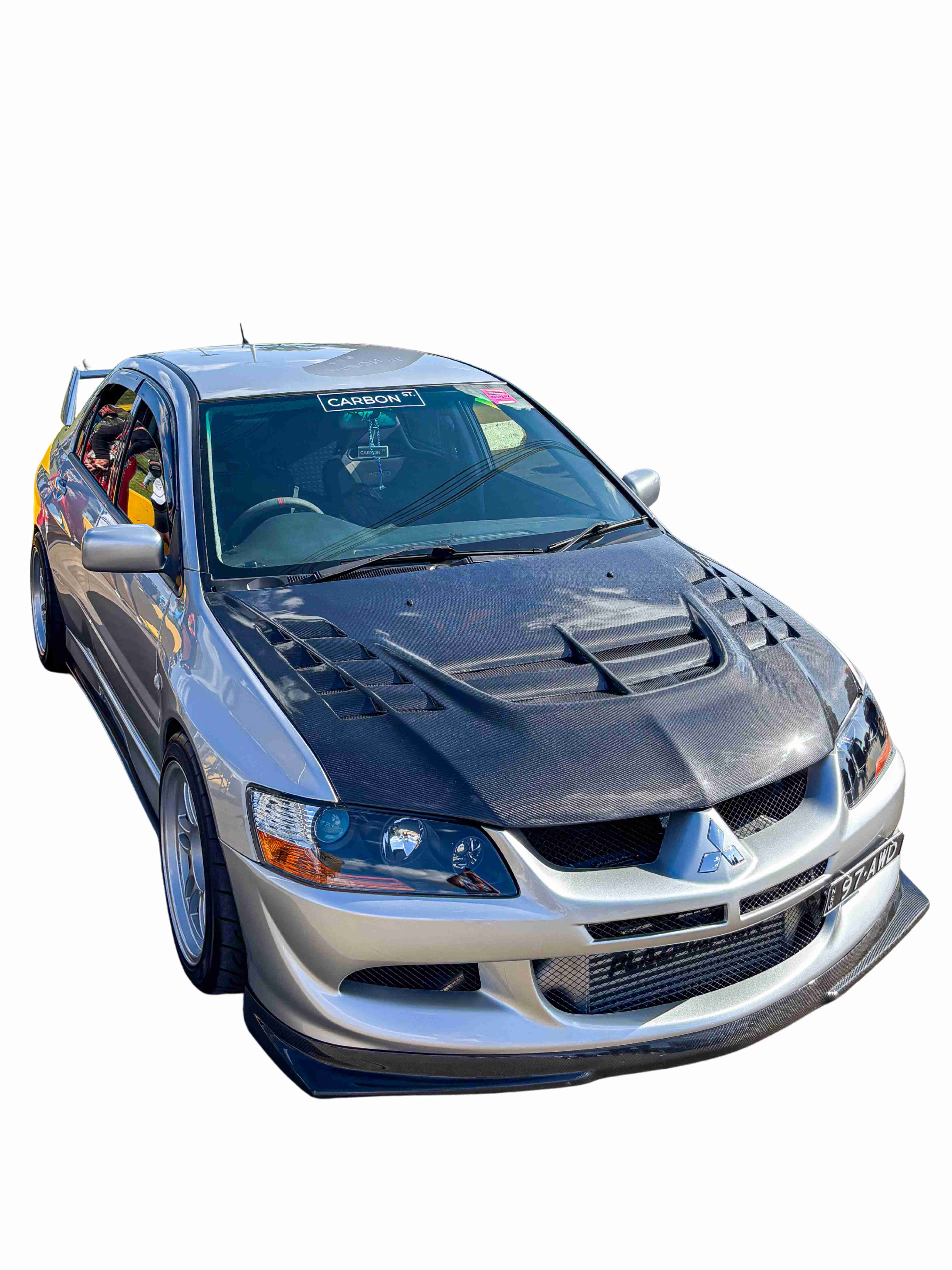 Mitsubishi Lancer Evolution CT9A - EVO 8 VRS Style Carbon Fibre Front ...
